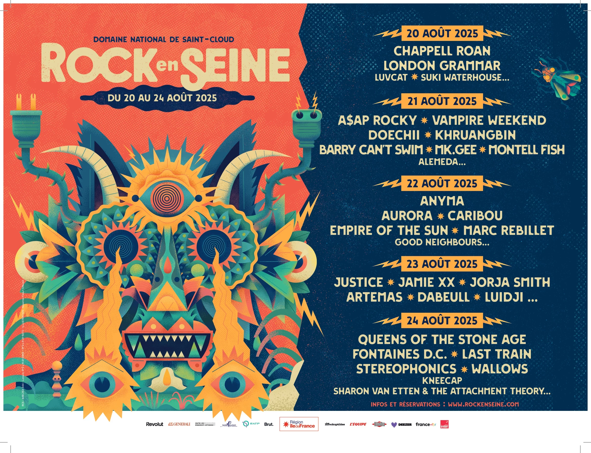 Rock en Seine 2025 : Tout Ce Que Vous Devez Savoir – Populaction Actualités